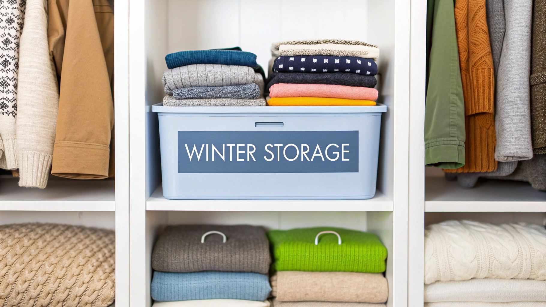How to Store Winter Clothes for a Tidy, Organized Closet – MORALVE