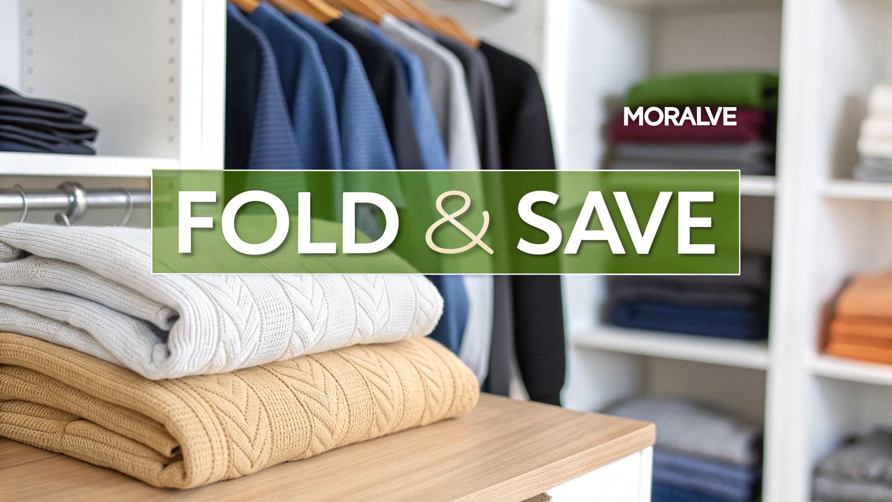 How to Fold Sweaters to Save Space in Your Closet – MORALVE