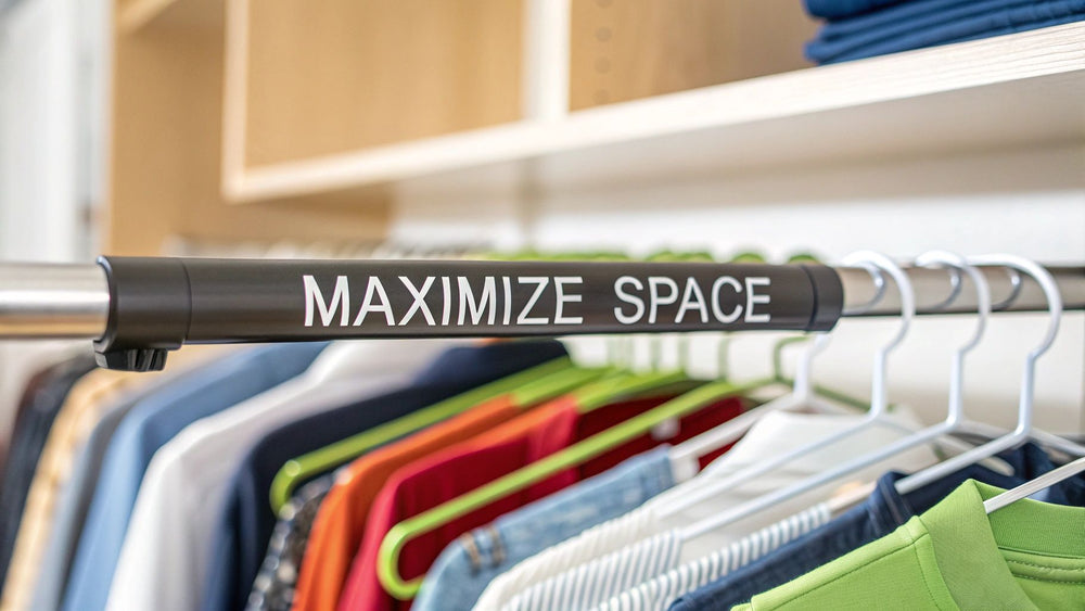 Tame Closet Chaos: Your Guide to a Telescoping Closet Rod – MORALVE