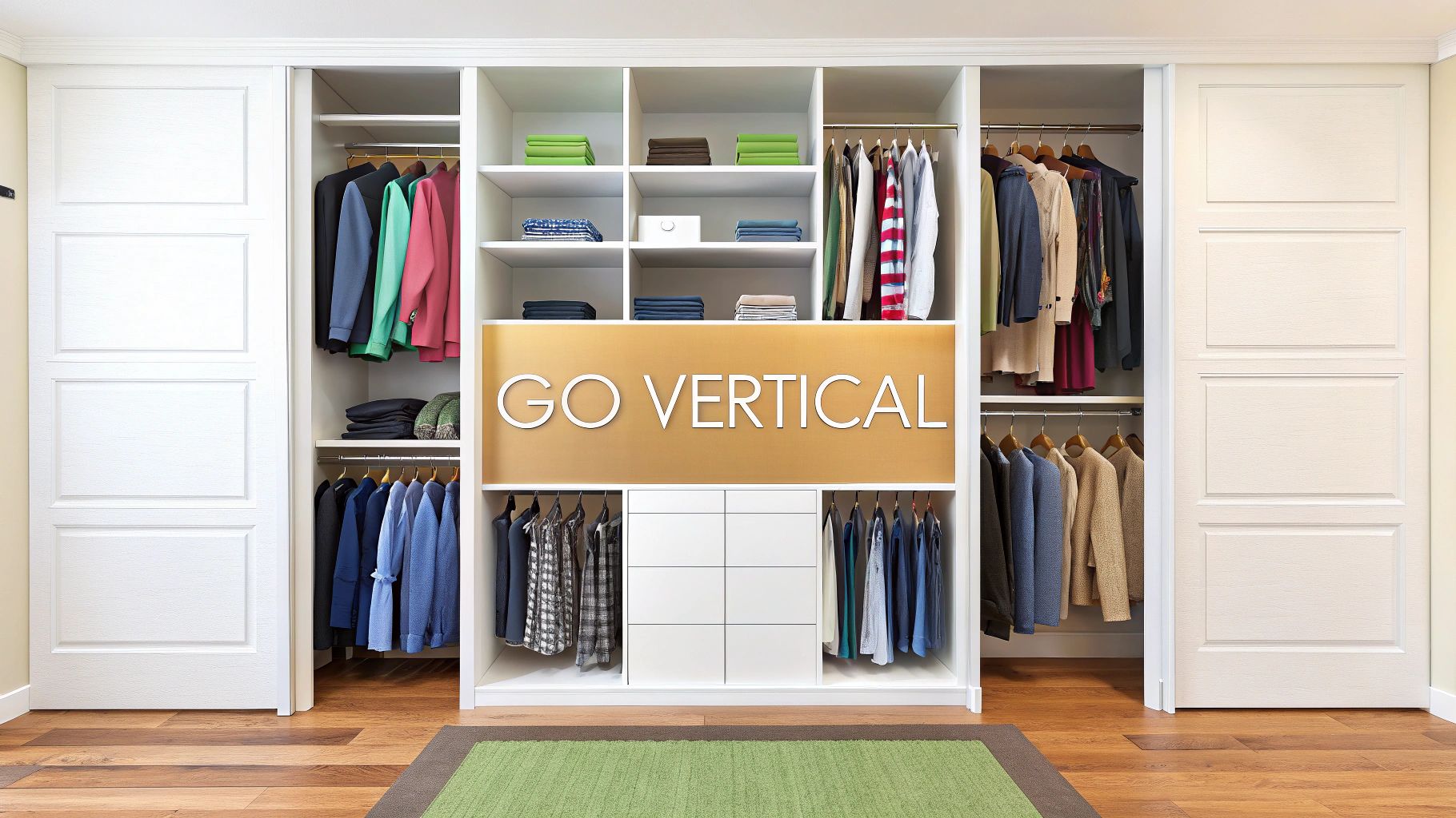 Vertical Storage Solutions for Small Spaces: Transform Your Closet Fas ...