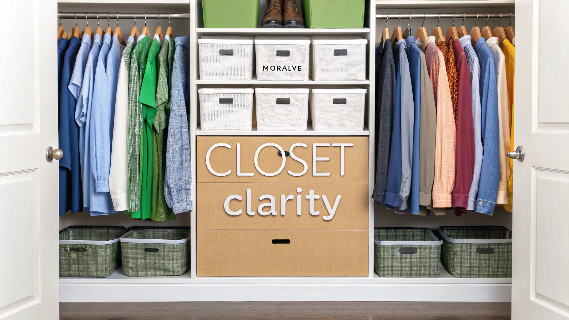 10 Effective Ways to Organize Your Closet for Good – MORALVE